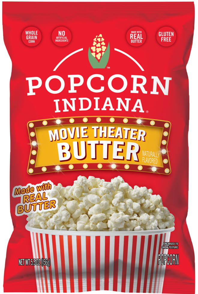 Misc Snacks Indiana 3oz Movie Theater Butter Popcorn – Point Wine & Spirits