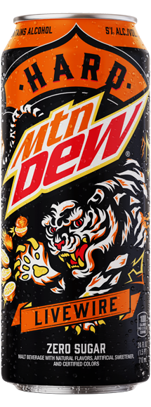 Malt 24oz Hard Mtn Dew LiveWire zero sugar – Point Wine & Spirits