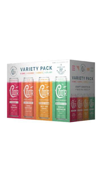 Cocktail Cape Cod'r 8pk Variety – Point Wine & Spirits