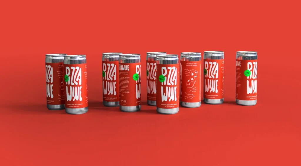 Wine Can Red 8.4oz Pizza Wine Sparkling – Point Wine & Spirits