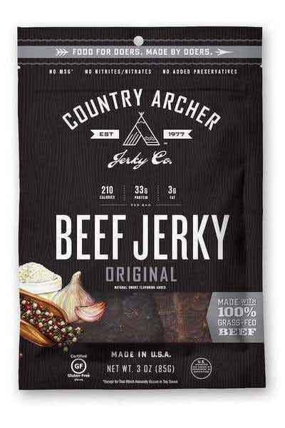 Misc Snacks Beef Jerky Country Archer 3oz Original – Point Wine & Spirits