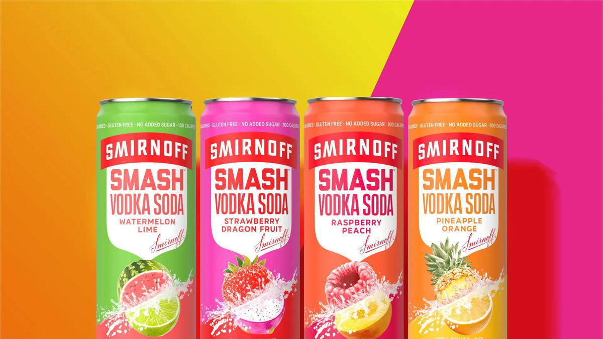 Cocktail Smirnoff Vodka Soda 8pk Smash – Point Wine & Spirits