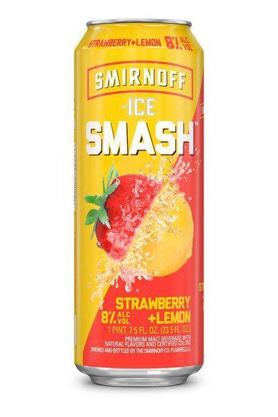 Malt 23.5oz Smirnoff Ice Smash Strawberry Lemonade – Point Wine & Spirits
