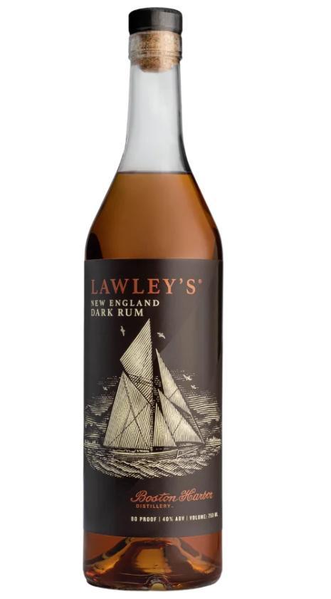 Rum Boston Harbor Distillery Lawley's 750ml New England Dark Rum ...