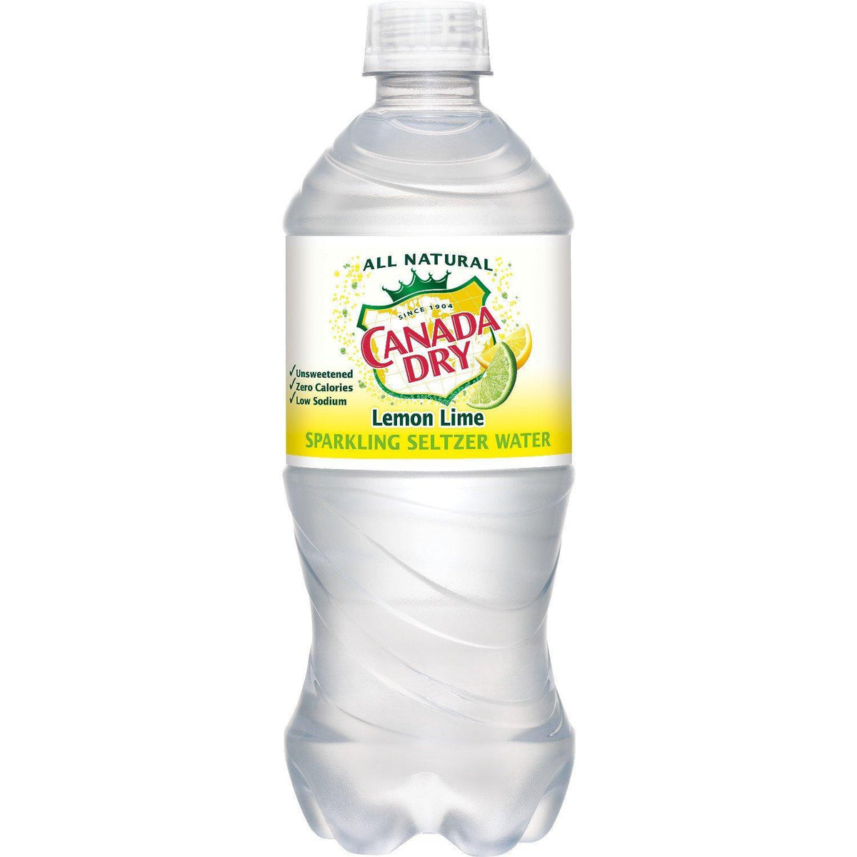 NA Seltzer 20oz Canada Dry Lemon Lime 128078 – Point Wine & Spirits