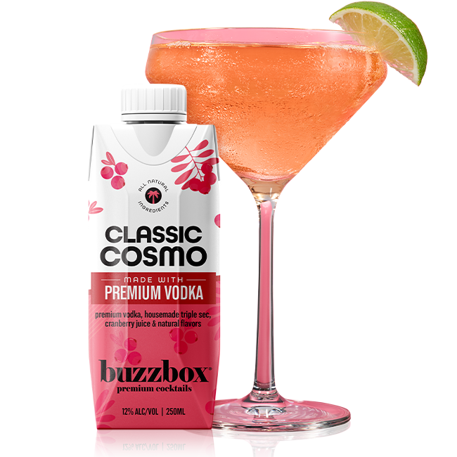 Cocktail Buzzbox 4pk Classic Cosmo – Point Wine & Spirits