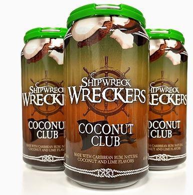 Cocktail Shipwreck Wreckers 4pk Coconut Club – Point Wine & Spirits