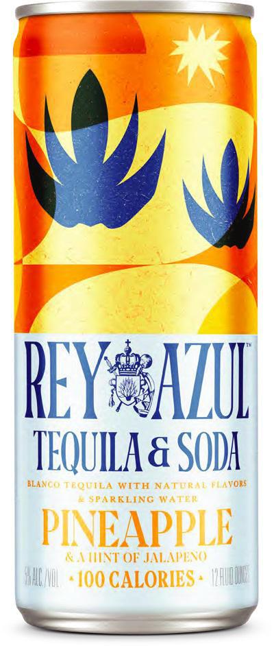 Cocktail Rey Azul 4pk Tequila & Pineapple & a hint of sea salt – Point ...