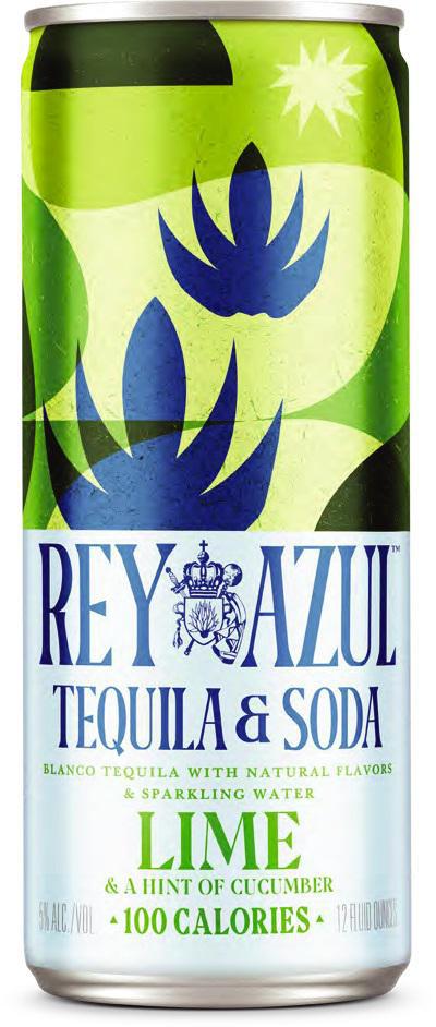 Cocktail Rey Azul 4pk Tequila & Soda Lime – Point Wine & Spirits