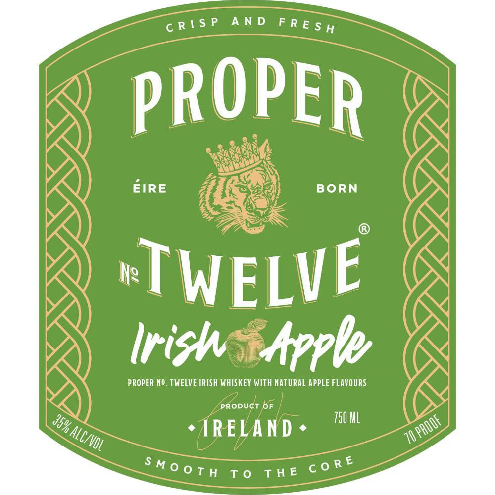 Whiskey Irish Proper Twelve Irish Apple – Point Wine & Spirits