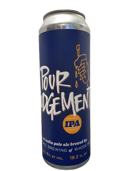 Beer 19.2oz Grey Sail Pour Judgement IPA – Point Wine & Spirits