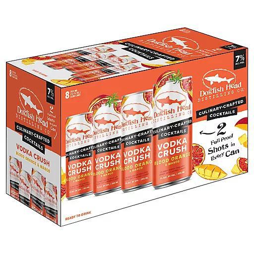 Cocktail Dogfish Head 8pk Crush Blood Orange & Mango – Point Wine & Spirits