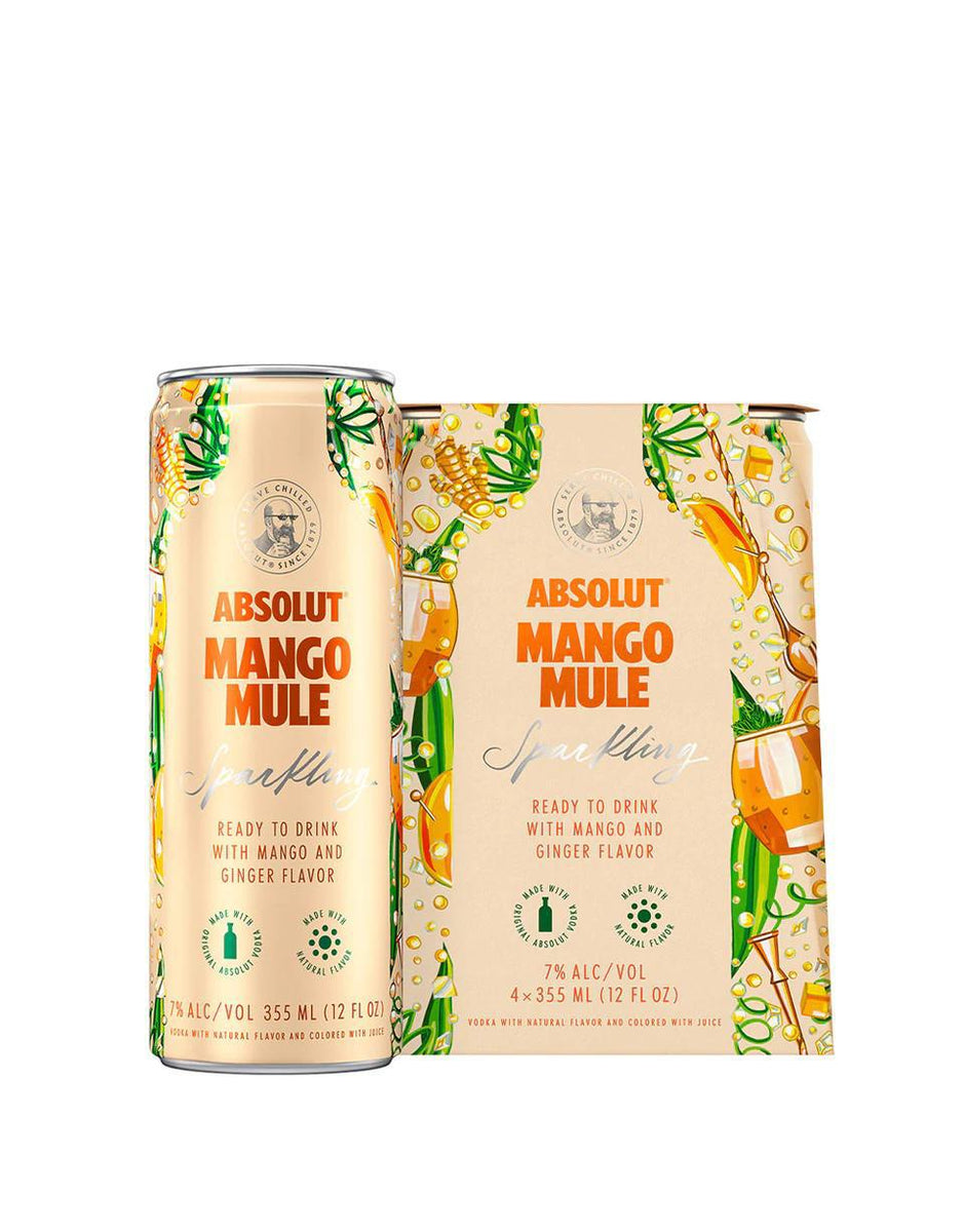 Cocktail Absolut 4pk Mango Mule – Point Wine & Spirits