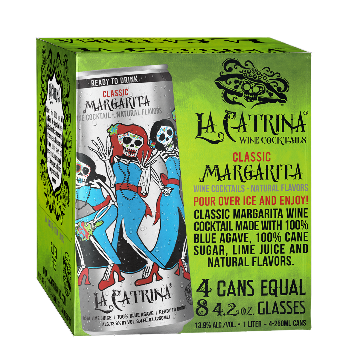 Cocktail La Catrina 4pk Classic Margarita – Point Wine & Spirits