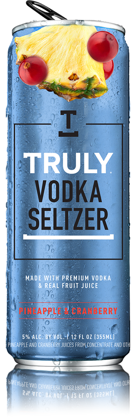 Single Seltzer Truly Vodka Pineapple & Cranberry – Point Wine & Spirits